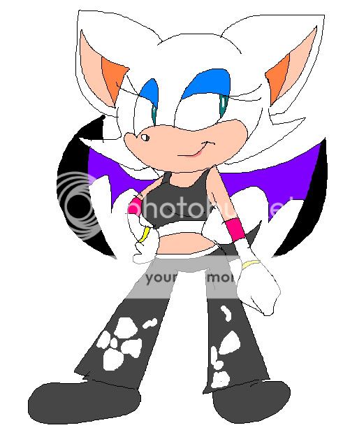 Rouge The Bat In Her Sonic Riders Outfit And Socks Photo By Phoneixforce1 Photobucket