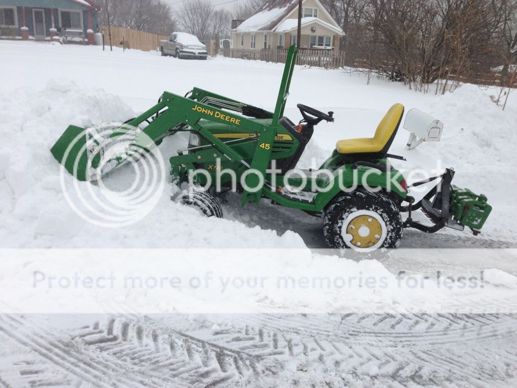 Its been 2 years since we got a "Plowable" snow fall... | My Tractor Forum
